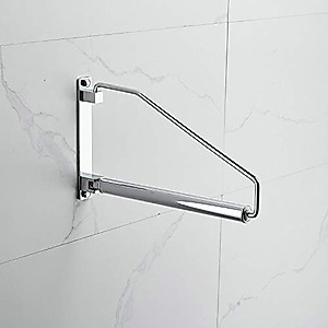 Gudetap Wall Mounted Clothes Drying Rack Solid Brass Drying Racks for Laundry Foldable Clothes Hanger Rack with Swing Arm Holder GT2305C