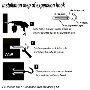 Clotheslines 20 2/3ft Portable for Travel, Curtain Wire Heavy Duty Stainless Steel, Windproof Anti-sag Laundry Rope Multipurpose Cable Camping/Cruise/Travel/Drying (20 2/3ft)