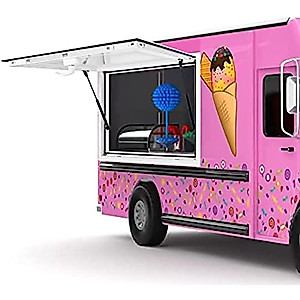 Concession Stand Serving Window Door - Concession Awning Door for Food Trucks *Glass Not Included,36''W X 24''H