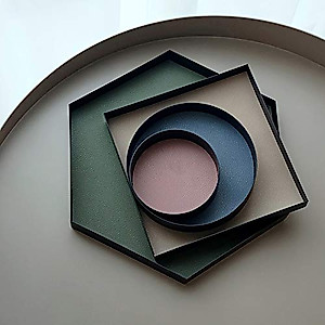 Serving Tray Food Tray Stackable Creative Food Tray Tray Serving Tray Set for Food Breakfast Dinner Coffee Table Parties Restaurants