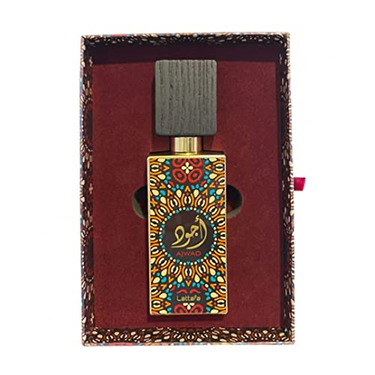 Lattafa Ajwad Eau De Parfum Spray for Unisex, 2.0 Ounce