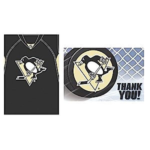 Pittsburgh Penguins Collection Party Invitations & Thank You Card Set