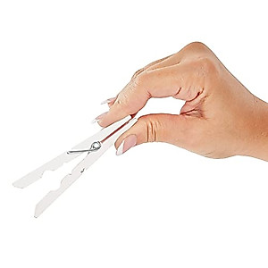 Juvale 100 Pack Bulk Large White Clothespins for Hanging Laundry, Photos, DIY Crafts (4 in)