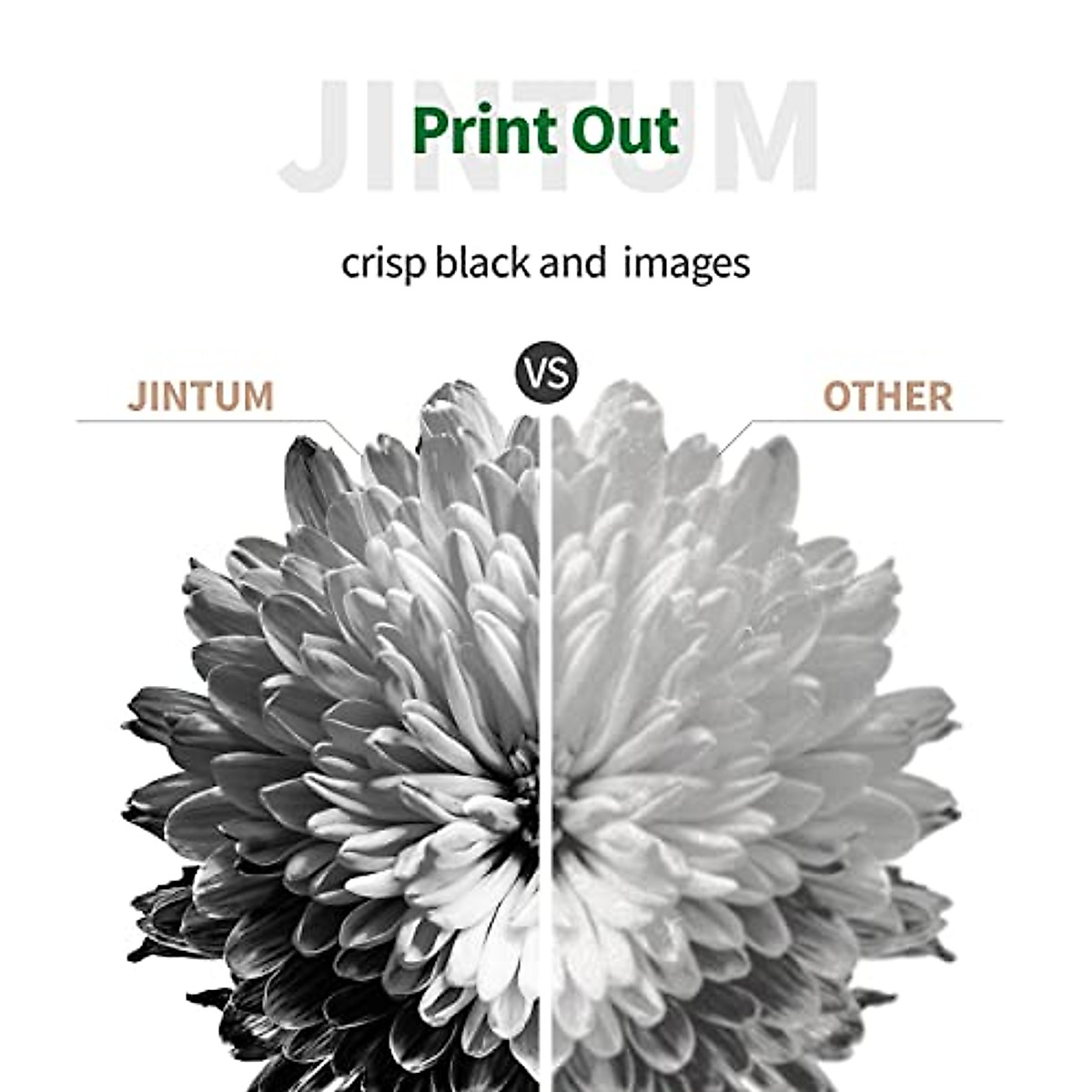 JINTUM Compatible TL-660 Toner Cartridge Replacement for Pantum TL-660 TL-630 Work with DL730 for Pantum L2300DW L2350DW L2710FDW M15DW M29DW M118DW Series Printer (1 Black)