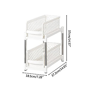 Freestanding Hollow Drawer Storage Stand Under Sink Cabinet Organizer Stand for Cabinet