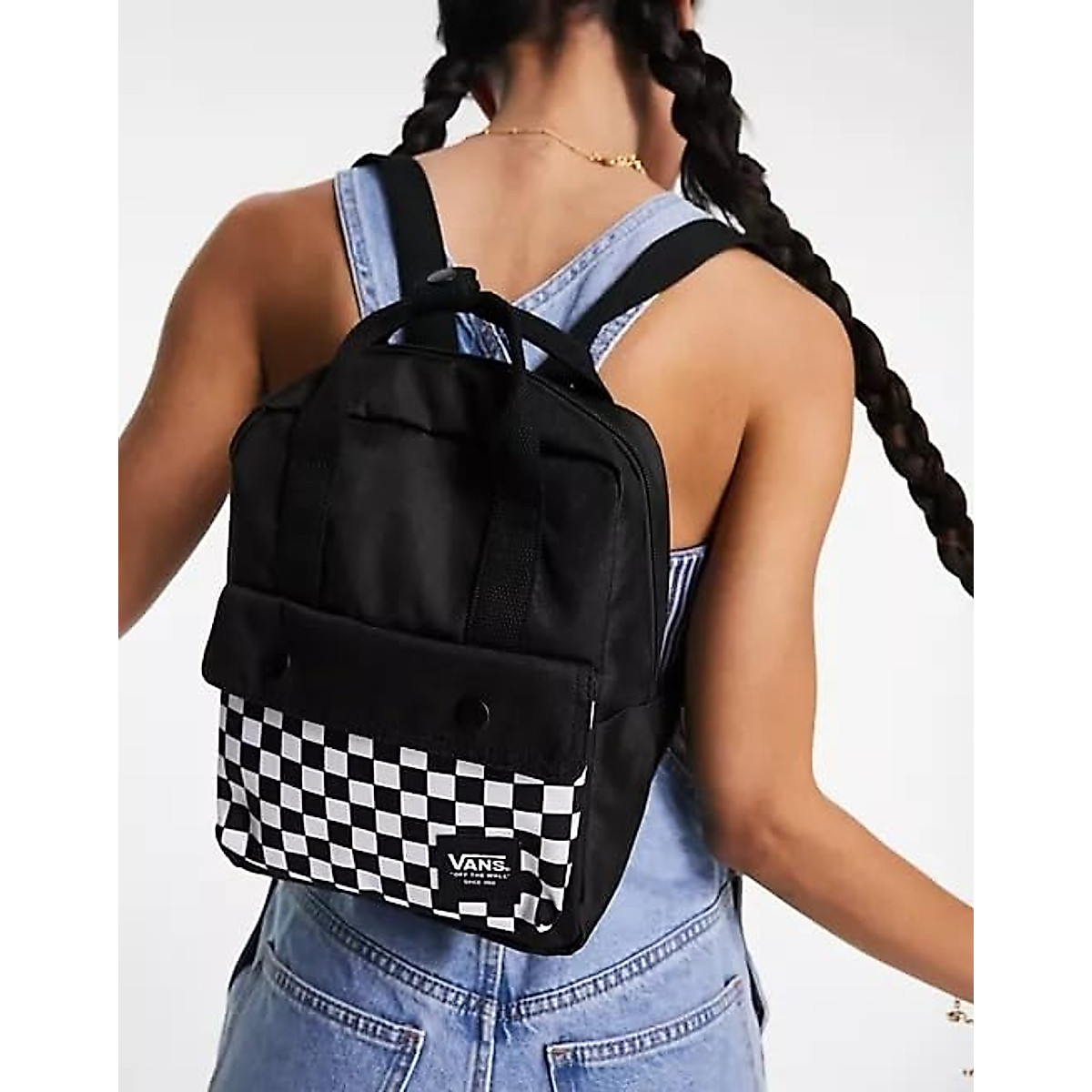 Vans, Boxer Mini Backpack (Black/White - One Size)