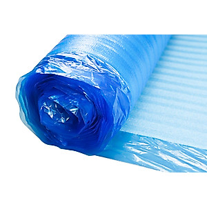 3in1 Vapor Barrier Flooring Underlayment w/Overlap and pre-Attached Tape Strip - Bestlaminate- 2mm - 100sq.ft roll