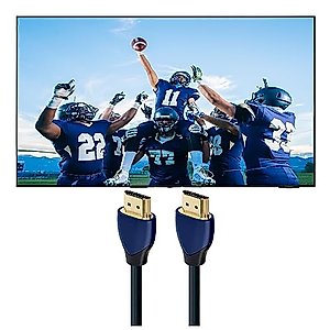 Samsung QN55S95CAFXZA 55" Ultra Slim 4K Quantum HDR OLED Smart TV with a Blueberry 2.25M 18G 4K-8K HDMI Digital Cable (2023)