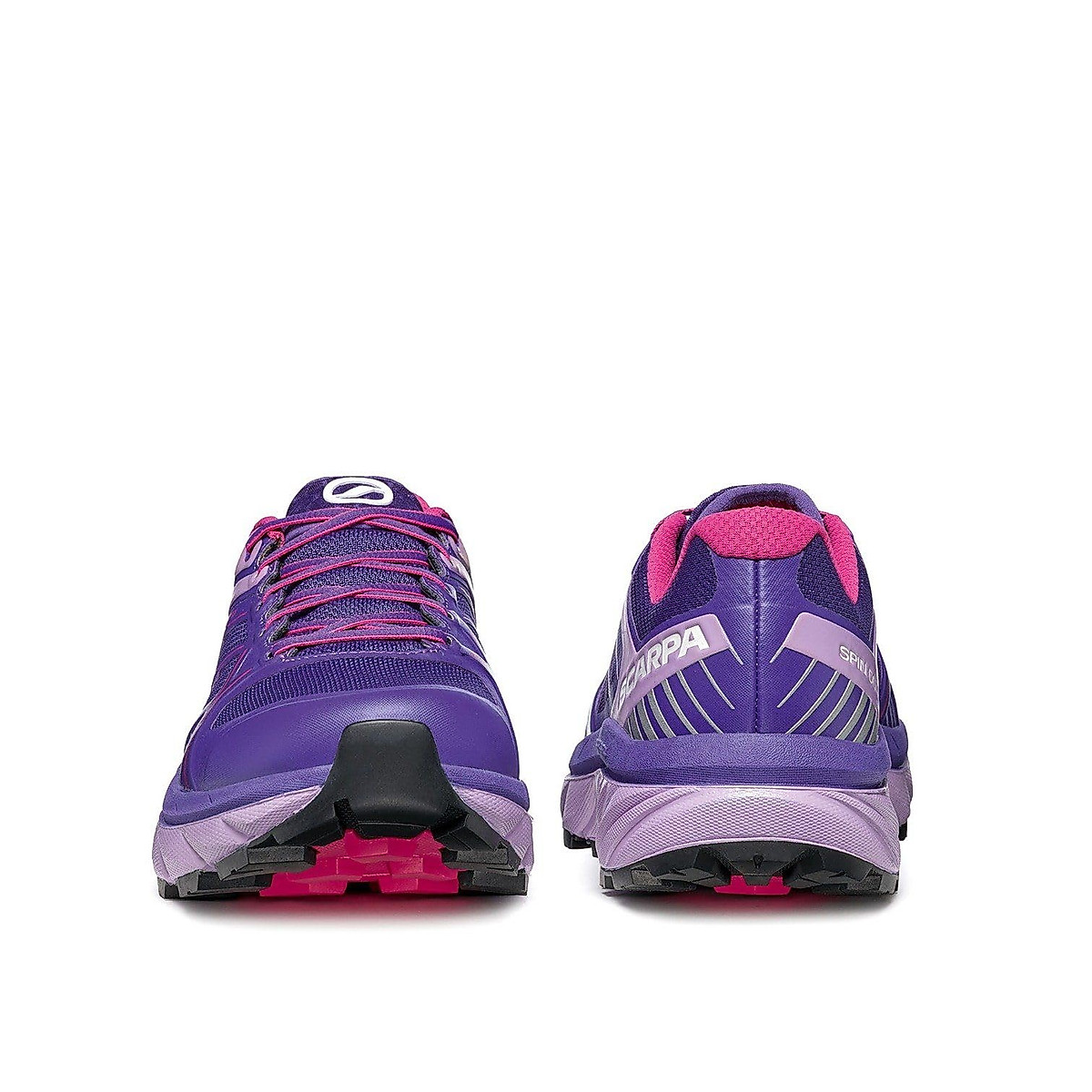 SCARPA Women's Spin Infinity GTX Waterproof Gore-Tex Trail Shoes for Hiking and Trail Running - Deep Blue/Lavender - 9-9.5