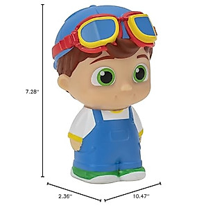 CoComelon 4 Figure Pack - JJ & Family Figure Set - Family and Friends - Includes JJ, YoYo, Tomtom, and Bingo The Dog - Toys for Kids, Infants and Preschoolers