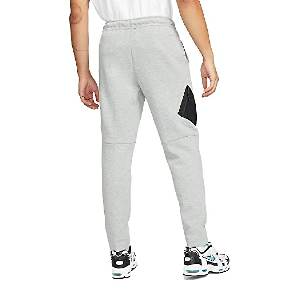 Nike mens Sportswear Tech Fleece Utility Pant, Football Grey/Light Smoke Grey-black, XX-Large