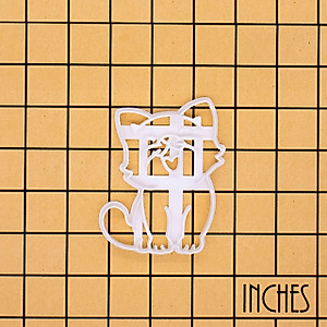 Happy Cat cookie cutter, 1 piece - Bakerlogy