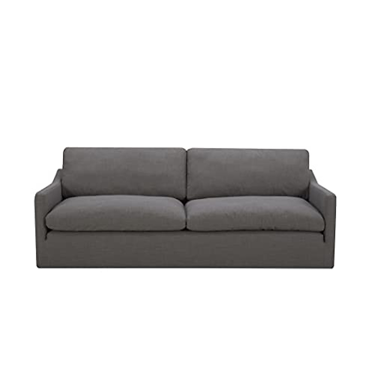 Amazon Brand – Stone & Beam Rustin Contemporary Deep-Seated Sofa Couch, 89"W, Grey