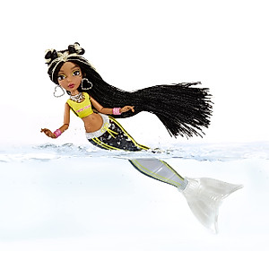 MERMAZE MERMAIDZ Jordie Color Change Fashion Doll, Stylish Hair & Tail, Poseable, Ages 4-12, 580836 , 13.5 Inch