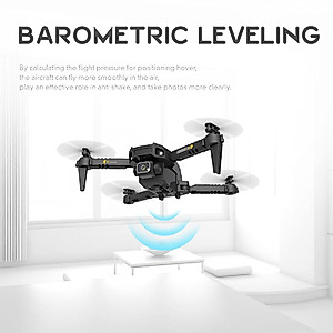 Mini Drone with Camera Drones for Adults Drone for Beginner 1080P Drones with Camera Live Video FPV Helicopter Altitude Hold Drone Lozenge HJ78 RC Drone (1 Battey&1080P WiFi Camera, Orange)