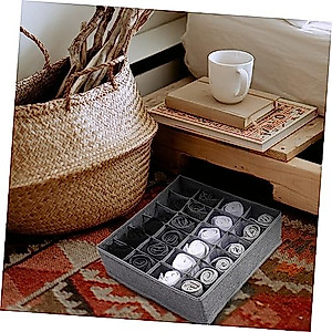 STOBAZA Vanity Storage Drawers 1pc Box Socks Storage Box Vanity Drawer Tie Organizer Clothing Drawers Sock Drawer Sock Organizer Box Compartment Sock Box Compartment Sock Storage Box