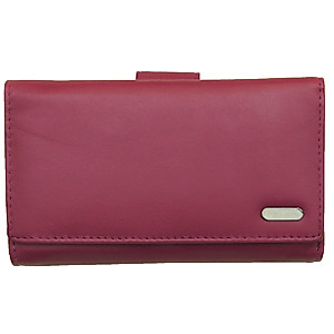 Felda RFID Purse Genuine Leather Ladies Soft Wallet Womens Multi Colour 19 Card Slot