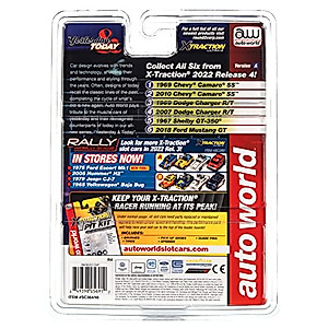 Auto World Xtraction 1967 Shelby GT500 Mustang (Blue) HO Scale Slot Car