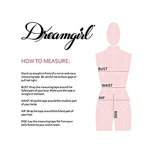 Dreamgirl Women's Sexy Fashion Lingerie, Lace Panty with Front Criss-Cross Detail, Black, Small