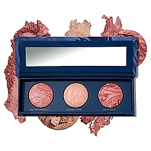 LAURA GELLER NEW YORK Geller's Greatest Better Than Ever 3-Piece Blush-n-Brighten Marbleized Blush Palette Trio