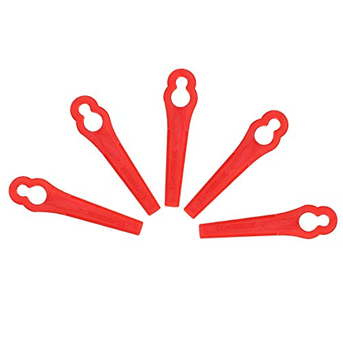 Trimmer Replacement, 40pcs Plastic Cutter Set Replacement Cutter for Cordless Grass Trimmer Strimmer