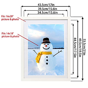 WKDP 16x20 Diamond Painting Frame 40x50cm Diamond Art frames ,Display Pictures 16x20inch40x50cm Without Mat or 14x18inch35x45cm With Mat , Poster Frames Wall Gallery Photo Frames Wall Hanging