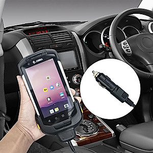 IYOUBOL Vehicle Charger Cable for TC70 TC72,Car Charger Cable for Zebra Symbol TC70X TC77,CBL-TC7X-USB1-01 Scanner Handheld Computer PDA Charger Accessories