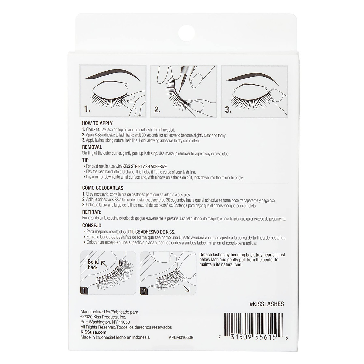 Kiss Looks So Natural Lashes #03 Lightweight & Comfortable (Pack of 2)