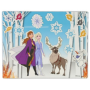 Tara Toys Frozen 2 Enchanted Activity Tote - Ultimate Princess Adventure Bag with Coloring Books, Stickers, and Craft Supplies, Travel-Friendly Holiday Gift for Little and Imaginative Artists, Ages 3+