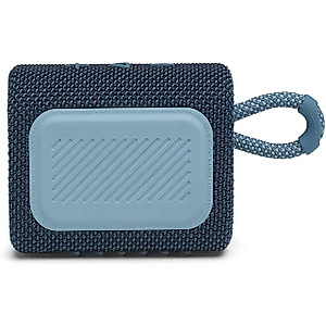 JBL Go 3 Portable Waterproof Wireless IP67 Dustproof Outdoor Bluetooth Speaker (Blue)