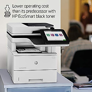 HP LaserJet Enterprise MFP M528dn Monochrome All-in-One Printer with built-in Ethernet & 2-sided printing (1PV64A)