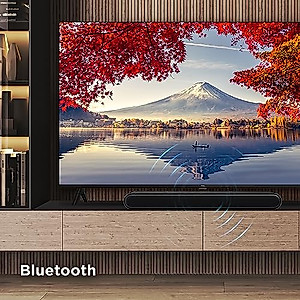 TCL 3.1ch Sound Bar with Wireless Subwoofer, (S4310, 2023 Model), Built-in Center Channel, Dolby Audio, DTS Virtual:X, Bluetooth, Wall Mount and HDMI Cable Included,Black