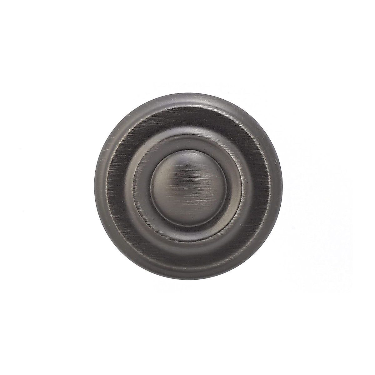 Richelieu Hardware BP74032143 Boucherville Collection 1 1/4-inch (32 mm) Antique Nickel Traditional Cabinet and Drawer Knob for Kitchen, Bathroom, and Furniture