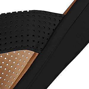 HunYUN 2019 New Women Thick Bottomed Sandal Shoes Wedge Heel Sandals Clip Toe Summer Beach Shoes