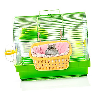 balacoo 1 Set Ferret Guinea Warm Rat Sugar Bird Comfortable Cage Winter Chinchilla House Hamster Accessories Pets Cave Resting Rabbit Hammock Parrot Keeping for Sleeping Pet Squirrel