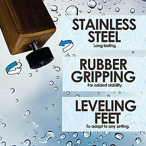 Medium Teak Laundry Hamper, or Indoor Outdoor Storage Bin