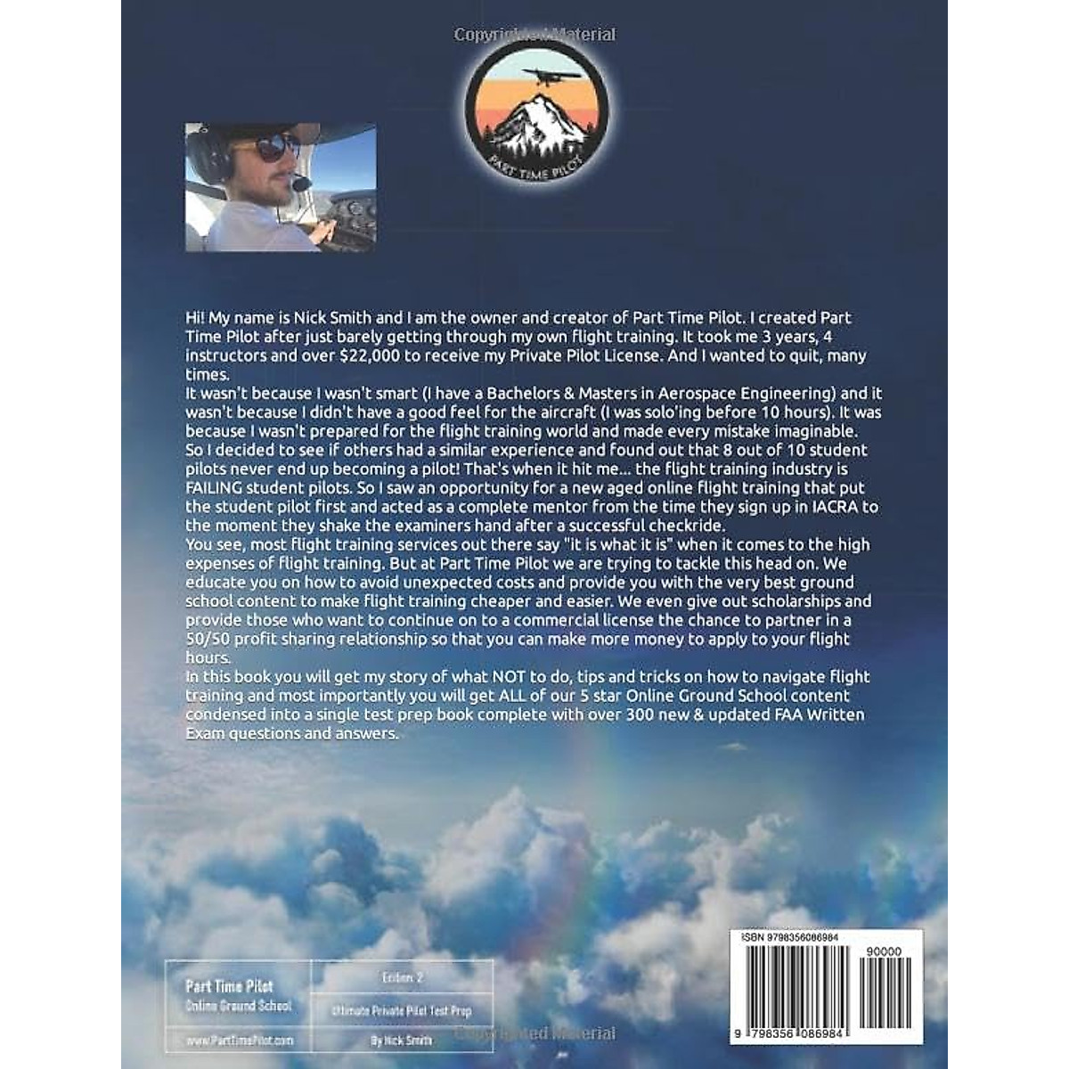 Ultimate Private Pilot Test Prep Book: Study for the Private Pilot FAA Knowledge Exam with this Written Test Study Guide from The Part Time Pilot Online Ground School