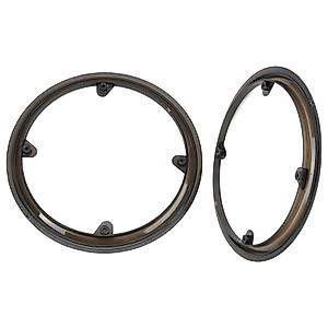 VGEBY Bike Chain Guards, Sprocket Protective Cover with 4 Holes Plastic Bike Chainwheel Protective Guard Cover Black Bike Chain Guard Bike Chain Guard Cover