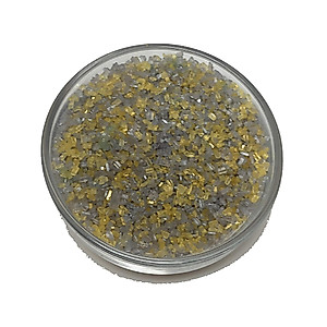 Snowy River Jewels Cocktail Sugar - All Natural Kosher Gold and Silver Cocktail Rimmer (4oz, Jewels)