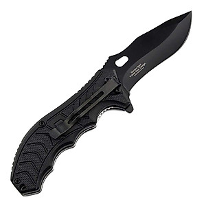 Vulcan Gear Assisted Open Metal Folding Knife (Red) …