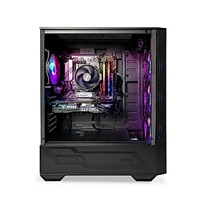 NSX GAMING Desktop PC Ryzen 5 5500,16 GB RAM,SSD 512 gb, RTX 3060,USB-C, Hdmi,Mouse and Keyboard Gamer, Win 11, Built in USA 12 Month Warranty on prebuilt Gaming pc WiFi Ready