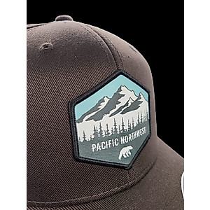 Pacific Northwest Flexfit HAT (Brown, L/XL)