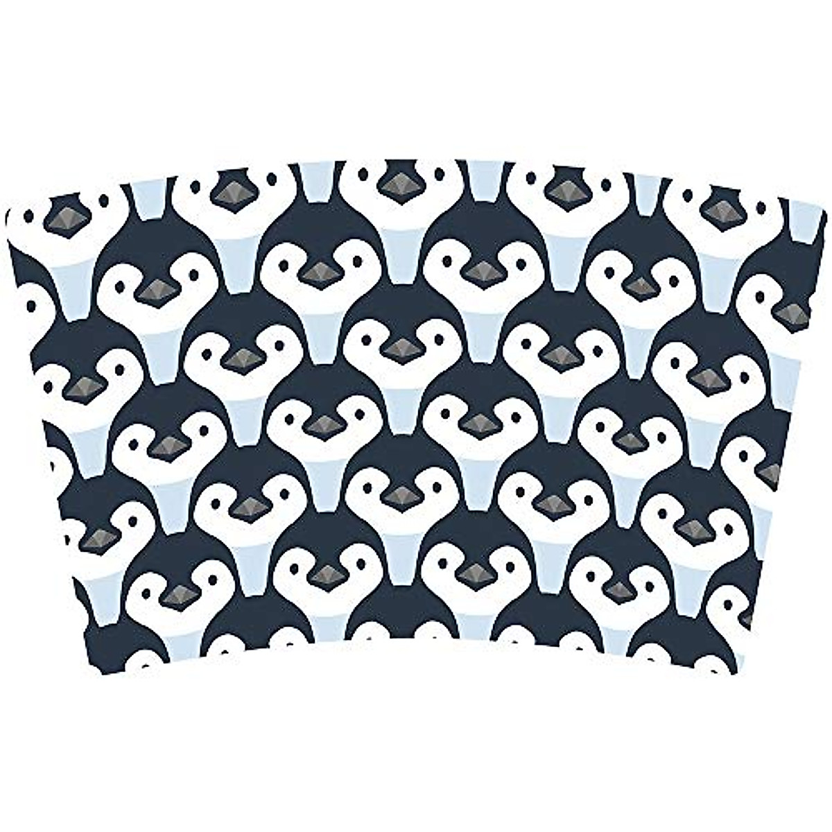 Mugzie MAX 20 Ounce Stainless Steel Travel Mug with Wetsuit Cover - Seamless Penguins