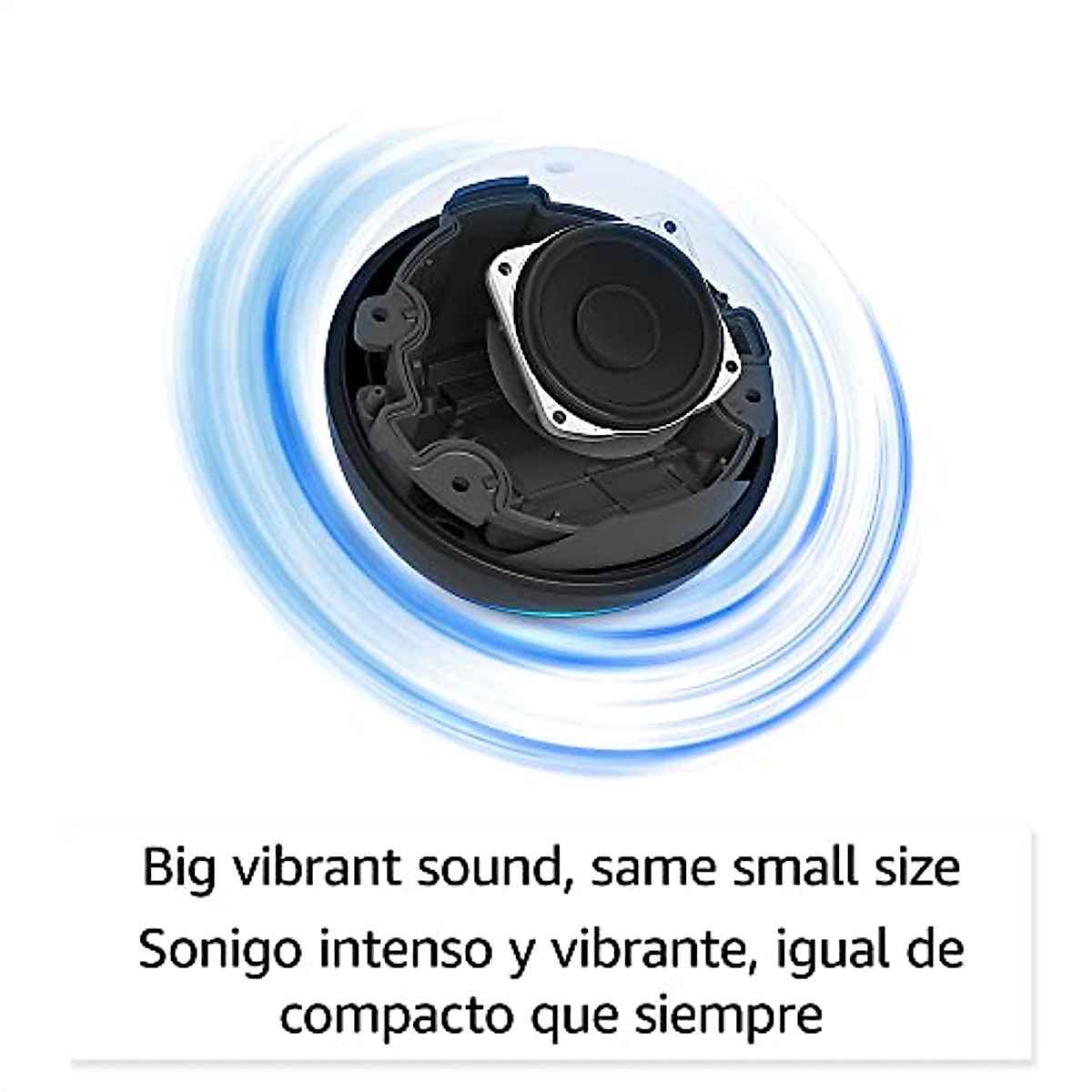 Echo Dot (5th Gen, 2022 release) | International Version with US Power Adaptor | Smart speaker with Alexa | Charcoal