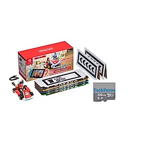 TechFocus Mario Kart Live: Home Circuit - Mario Set Mario Edition 128GB Micro SD Card