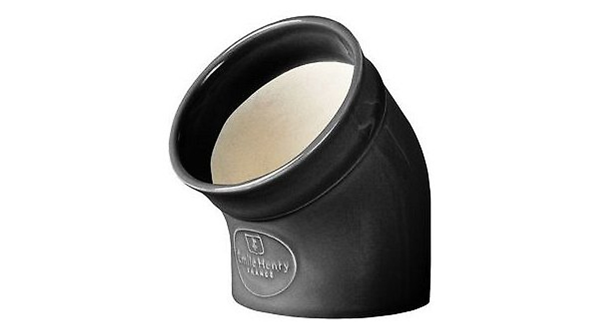 Emile Henry Salt Pig Charcoal | Stylish French Salt Keeper