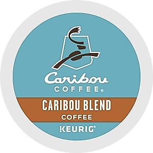 Caribou Coffee Caribou Blend, Keurig Single-Serve K-Cup Pod, Medium Roast Coffee Pods, 44 Count