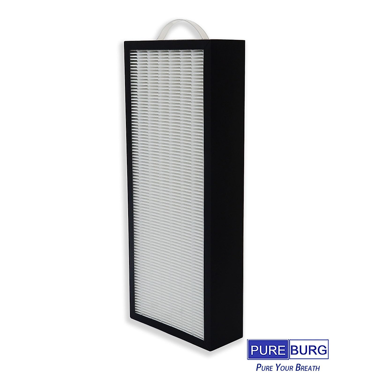 PUREBURG Replacement Filter Compatible with LUFTRUM & Loniko AC400 Air Purifier, H13 True HEPA 3-Stage Filtration Activated Carbon Air Clean Dust VOCs Odor