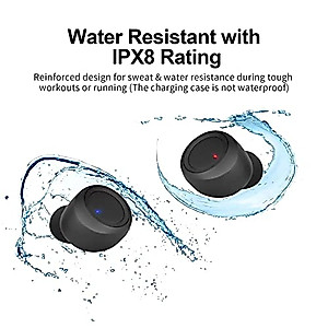 YATLADIS Wireless Earbuds with Thor Hammer Charging Case,5.3 Bluetooth Headphones Stereo Sound Earphones, Marvel Gifts for Men from Daughter