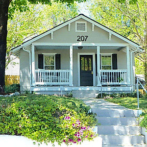 Cobata 10 Inch House Numbers- Modern Floating Street Home Address Number-Large Contemporary Aluminum Brushed Finish Number, Black (Number 0)